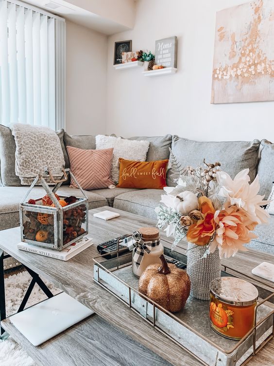 Beautiful Fall Inspired Coffee Tables - Coffee Lovers
