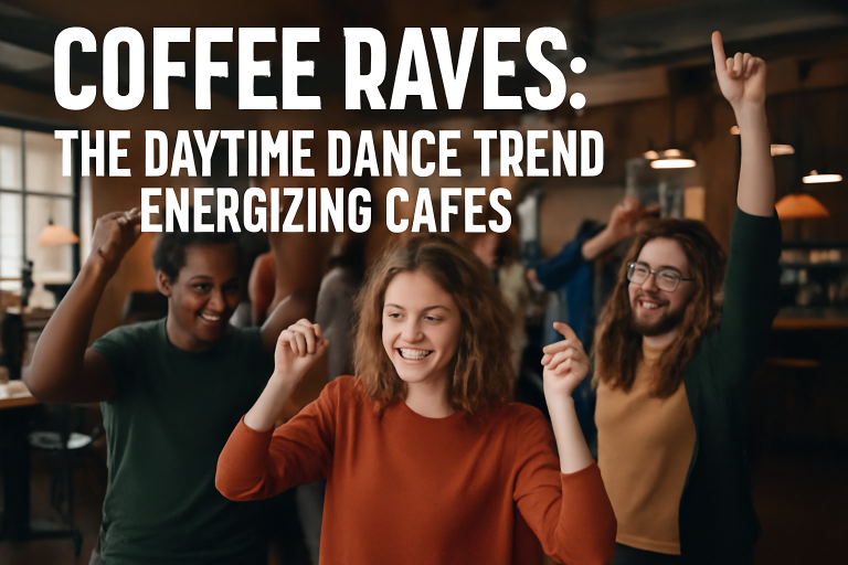 Coffee Raves: The Daytime Dance Trend Energizing Cafés