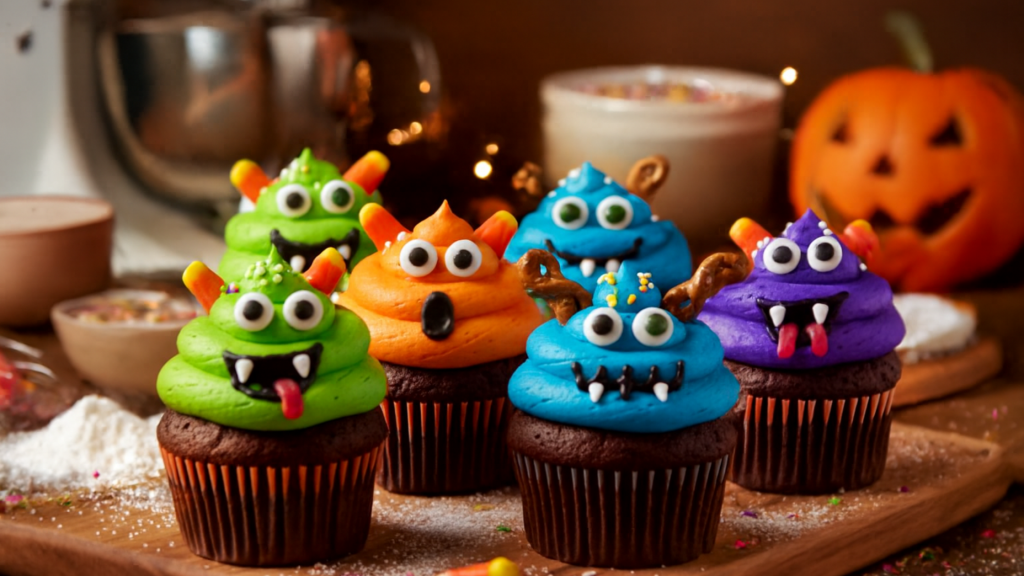 How to Make Halloween Cupcakes, Recipe with 7 Spooky Decoration Ideas 🎃 ...