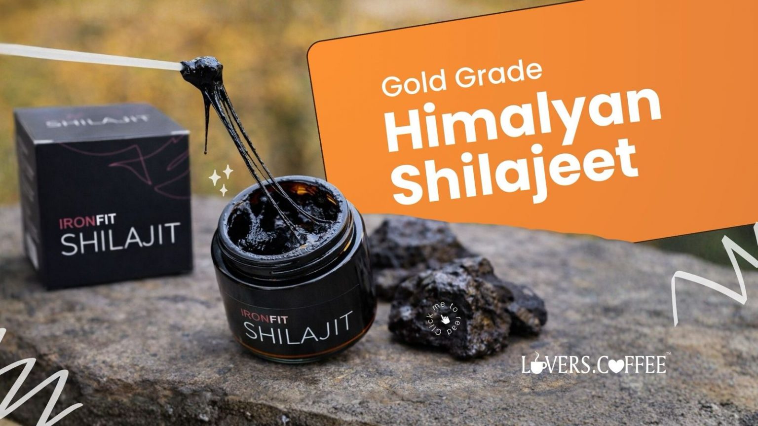 Pure Himalayan Shilajit Resin (Gold Grade) - Coffee Lovers