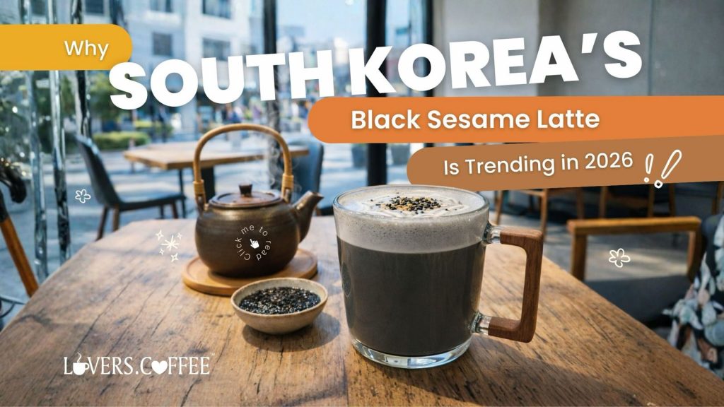 Why South Korea’s Black Sesame Latte Is Trending in 2026 - Coffee Lovers